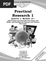 Practical Research 2: Quarter 2 - Module 7 | PDF | Test (Assessment ...