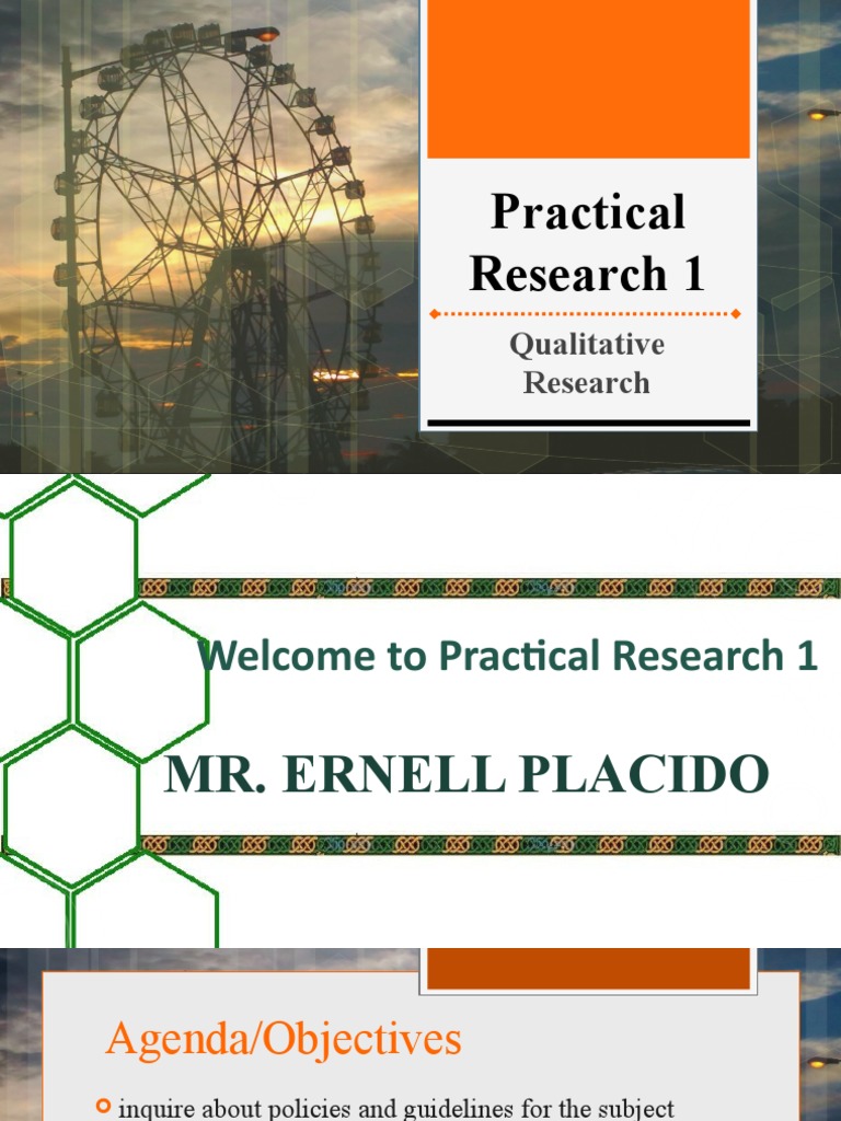 01 - Practical Research - Introduction | PDF | Learning | Cognitive Science