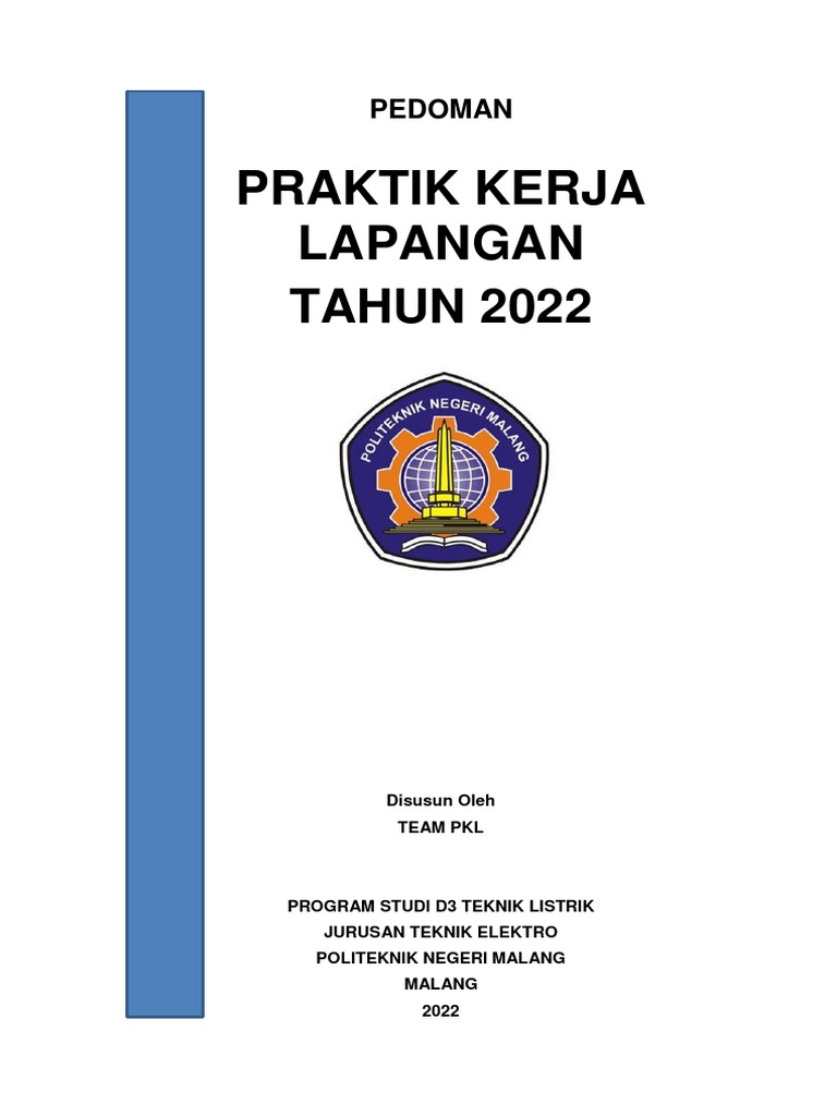 Buku Pedoman PKL D3 PKL 2021 - Revisi1 | PDF