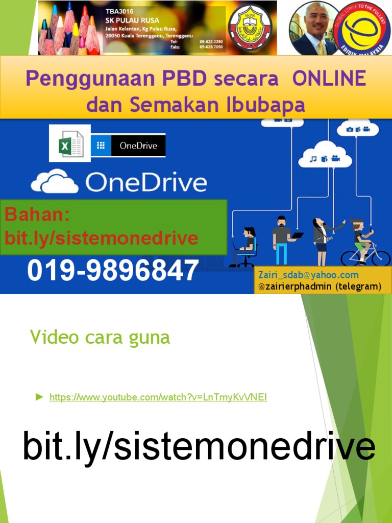 Tutorial PBD Online Blogger (ONEDRIVE) | PDF