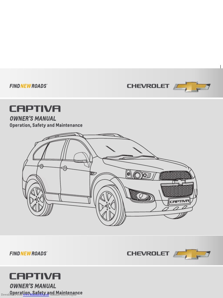 Captiva | PDF | Trunk (Car) | Vehicle Technology