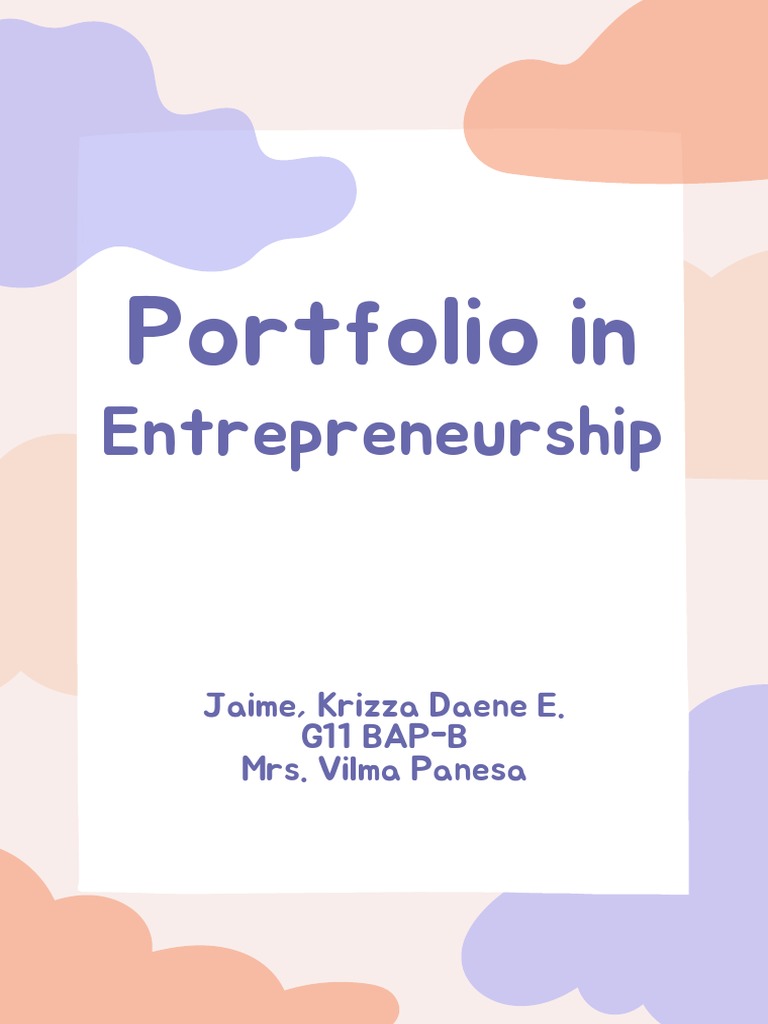 Portfolio in Reading and Writing | PDF