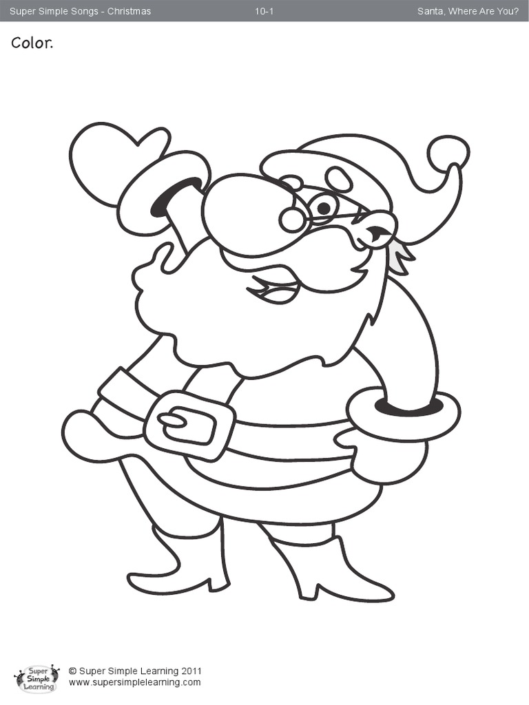 Santa Where Are You Activities | PDF | Christmas | Christmas Traditions