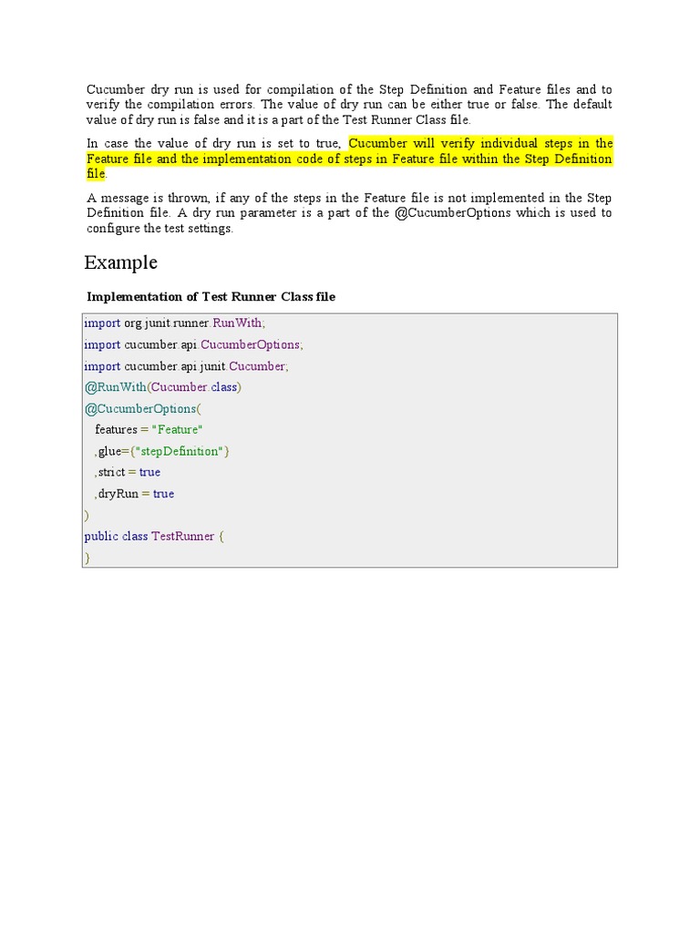 Dry Run | PDF | Computers