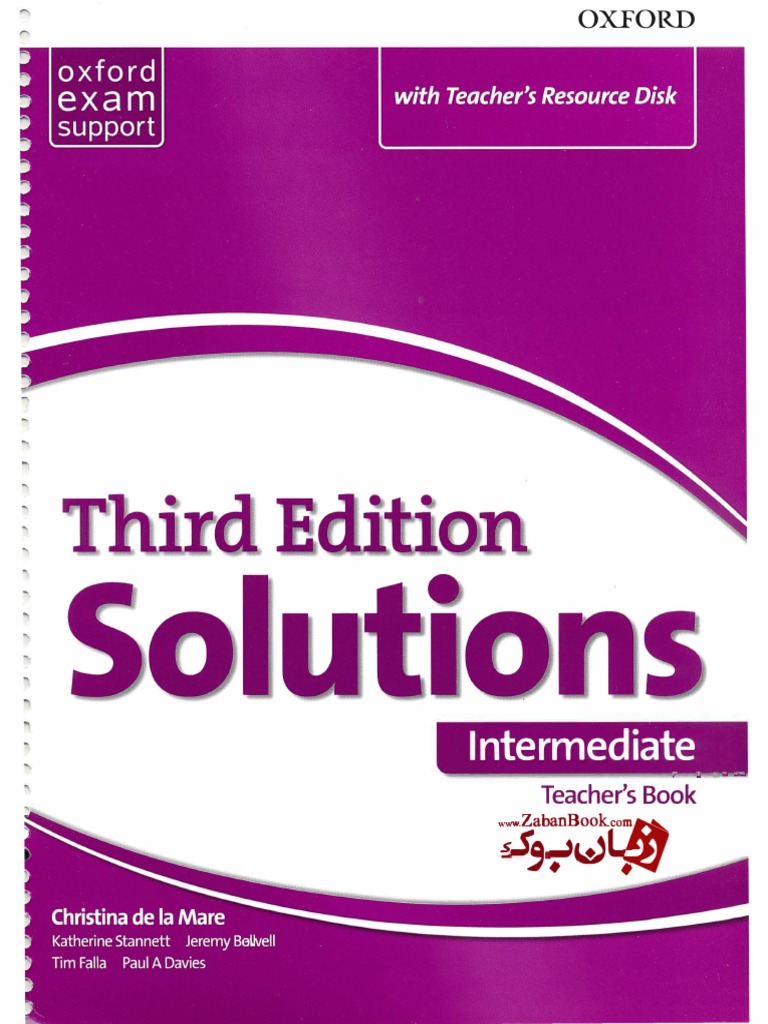 Teachers Book Solutions Intermediate 3rd | PDF