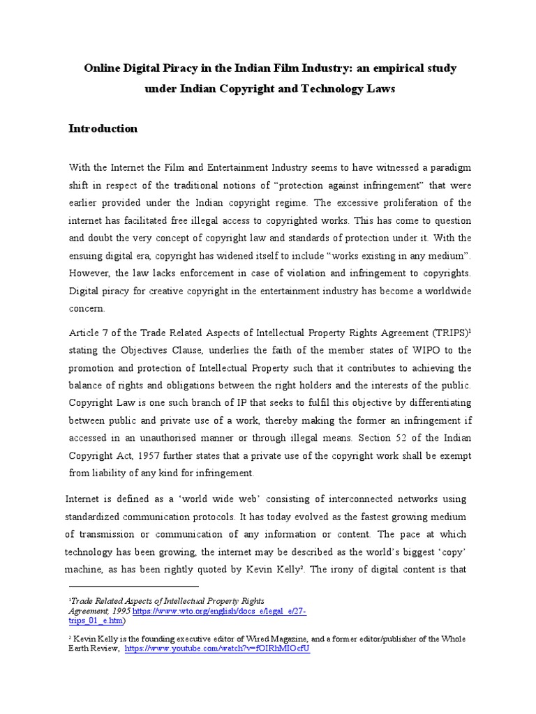 ICFAI Conference Paper 2021 | PDF | Copyright Infringement | Copyright