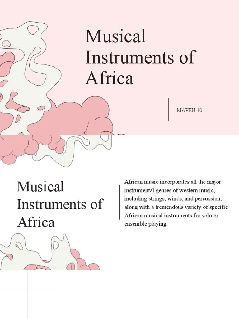 Musical Instruments of Africa | PDF | String Instruments | Drum