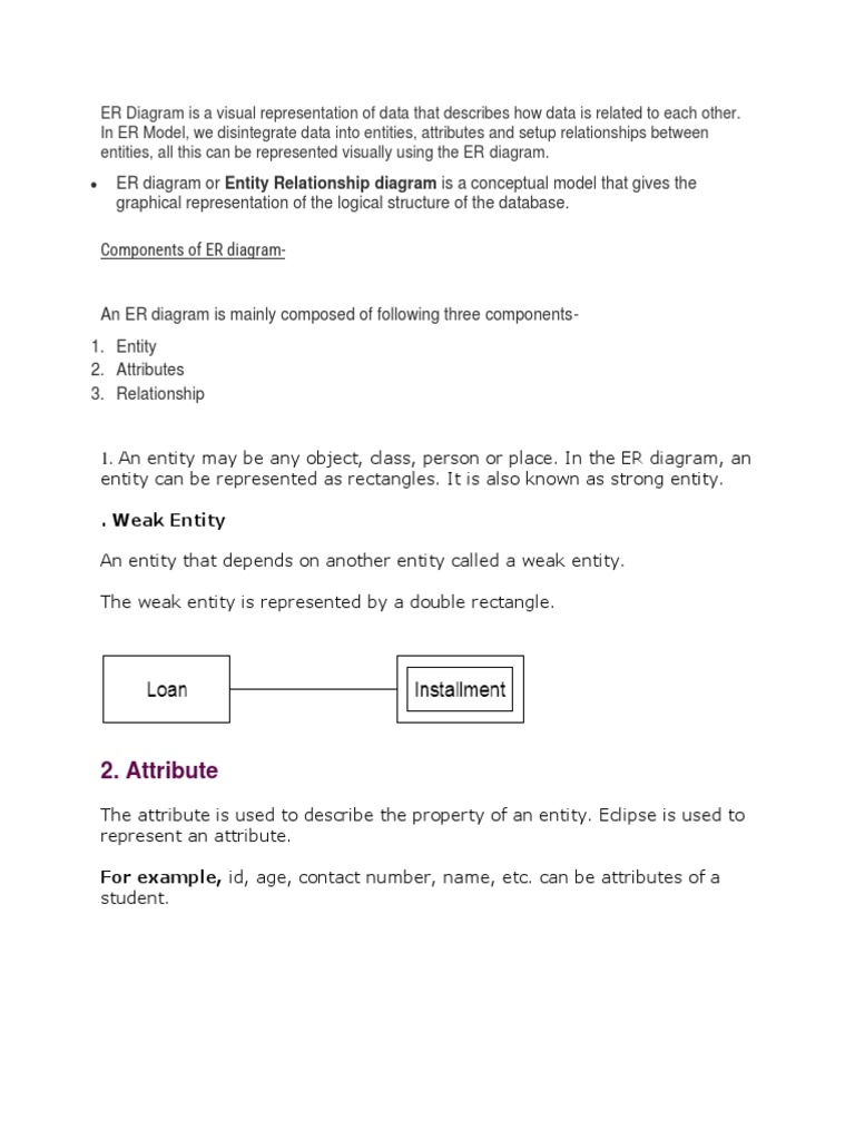 Er Diagram Pdf Class Computer Programming Inheritance Object Oriented Programming