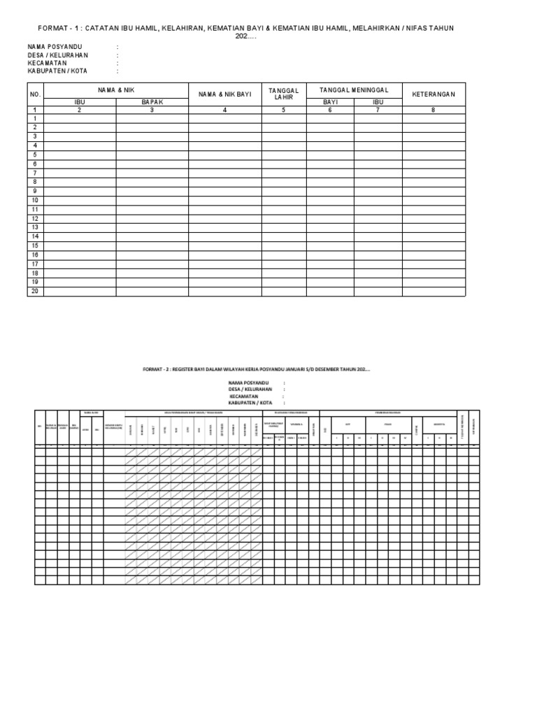Sistem Informasi Posyandu (Sip) 7 Campakamulya | PDF