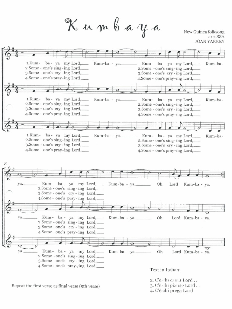 Kumbaya | PDF