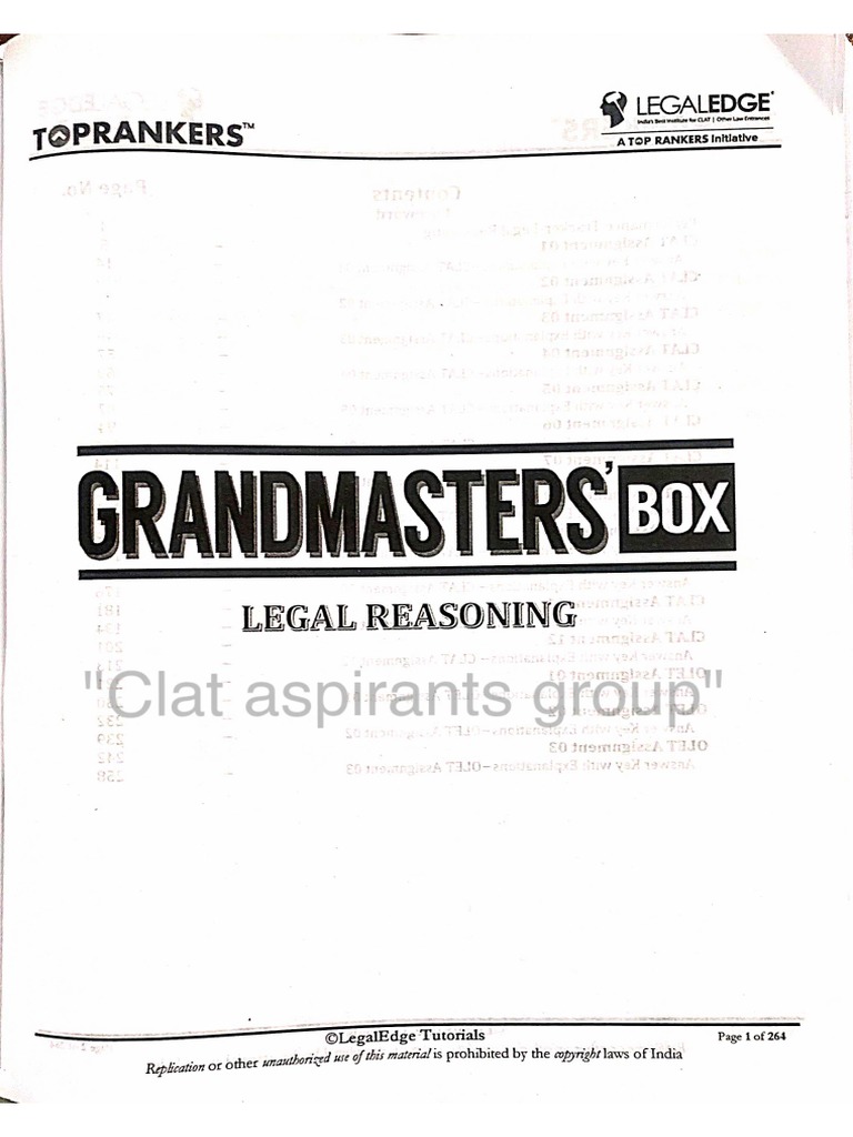 GMB Assignment-1 LEGAL | PDF