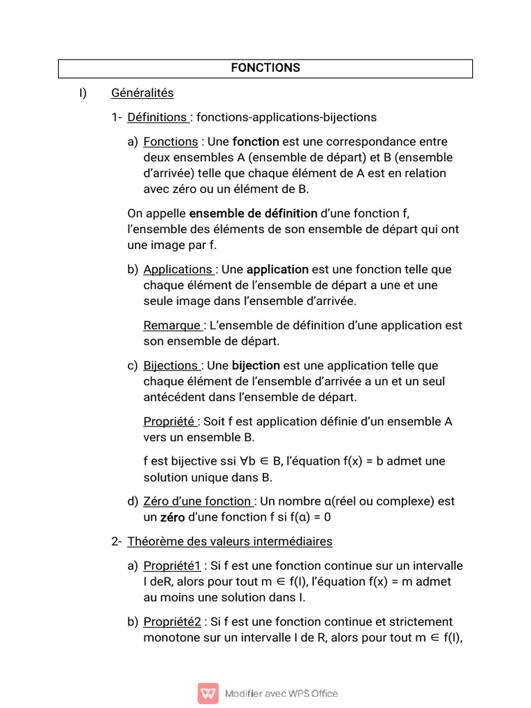 Fonctions Arstm | PDF | Polynôme | Zéro d'une fonction