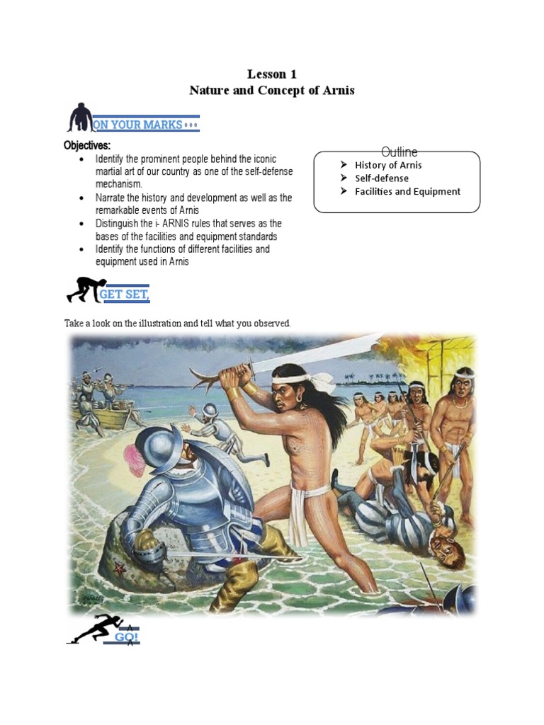 Arnis Lesson 1 | PDF