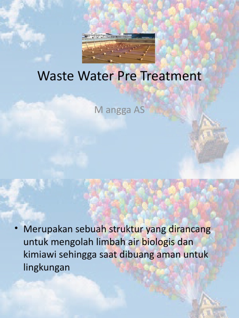Waste Water Pre Treatment | PDF