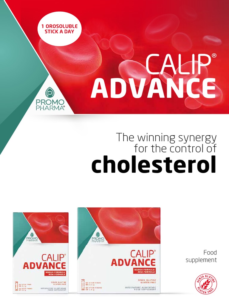 Calip Advance - Scheda Tecnica ENG (Low-Res) | PDF | Cholesterol | High ...