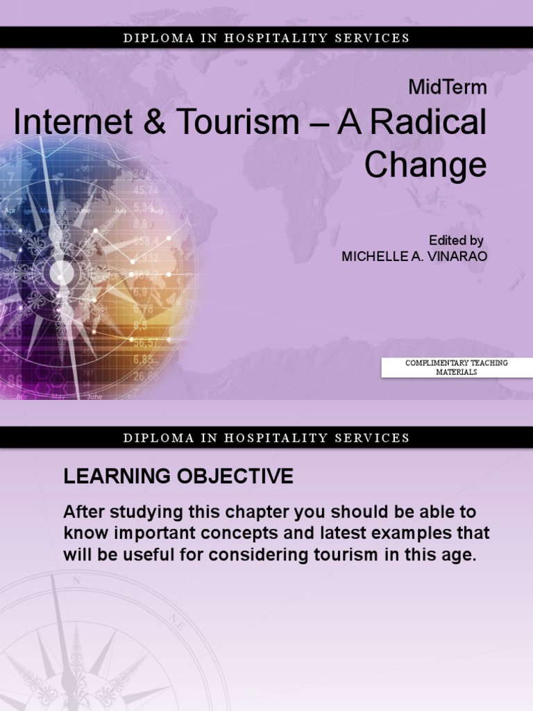 Internet and Tourism A Radical Change | PDF | Internet | Tourism