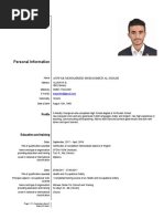 Hafiz Muhammad Arslan Lecturer CV (Updated) | PDF | Islamabad | World ...