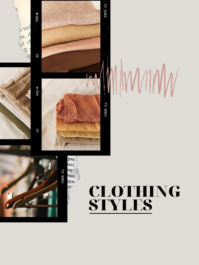 Clothing Styles Pdf