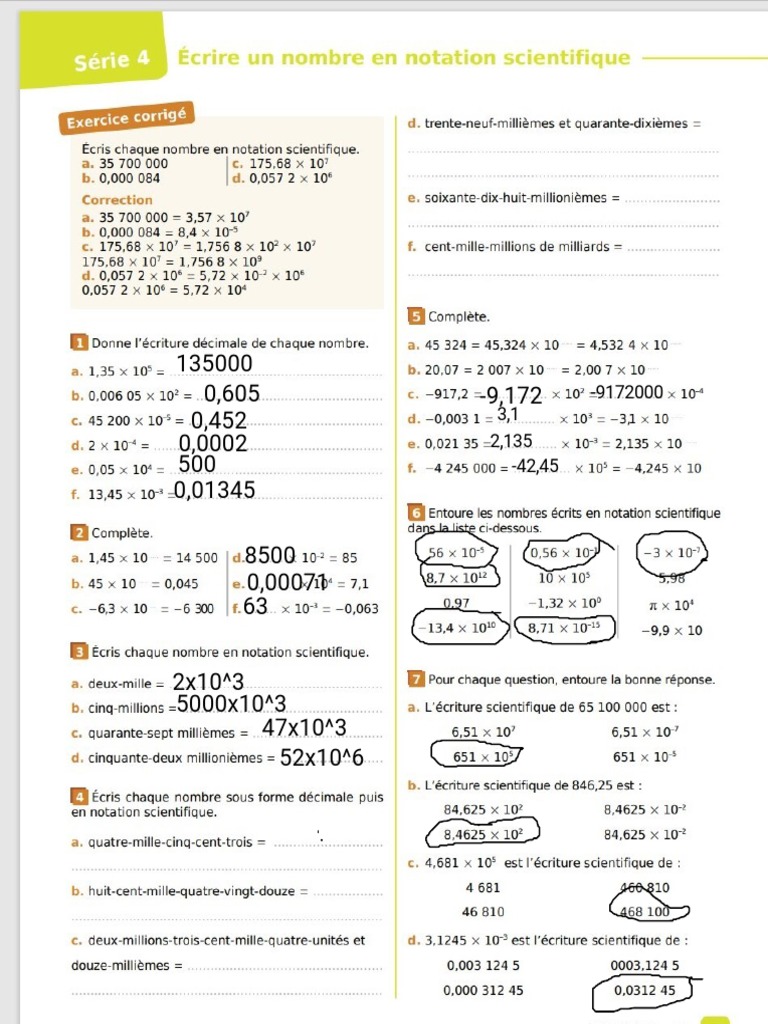 Kami Export - Ahmed Sammari - Notation Scientifique | PDF