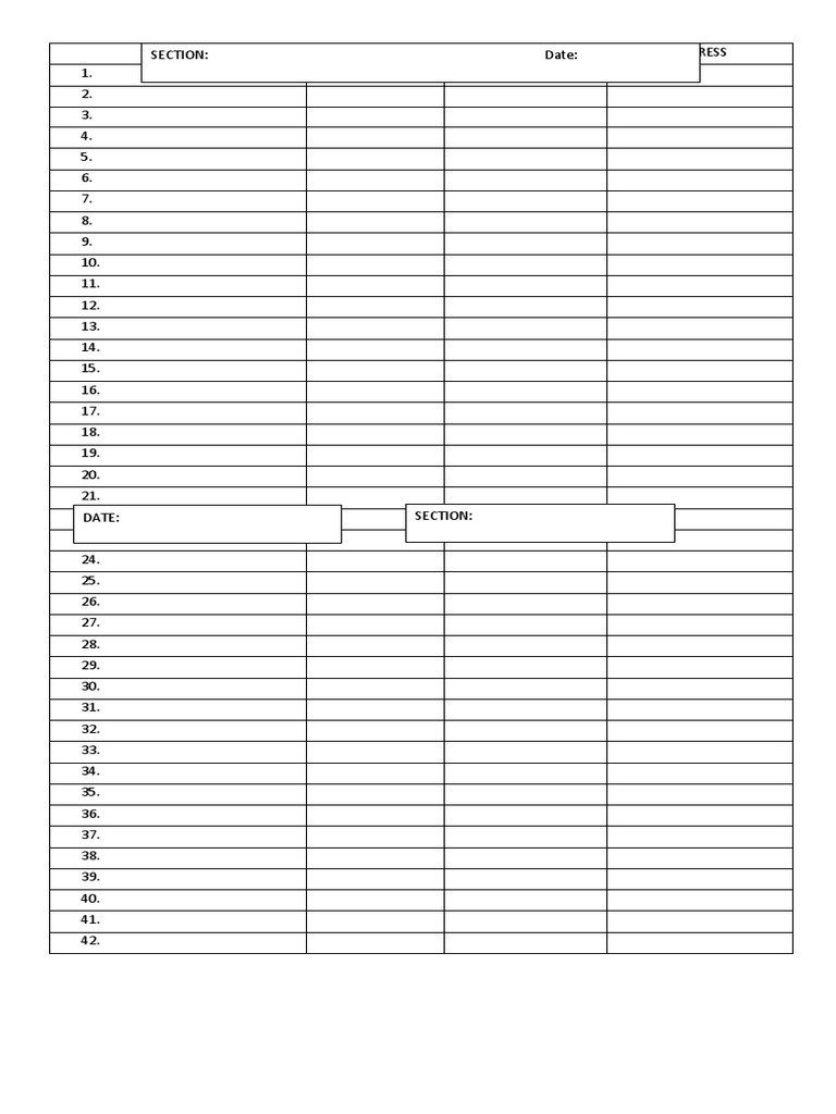 Document Template with Sections | PDF | Games & Activities | Science ...