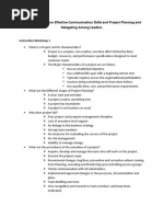 Road Map For Developing Relationships | PDF