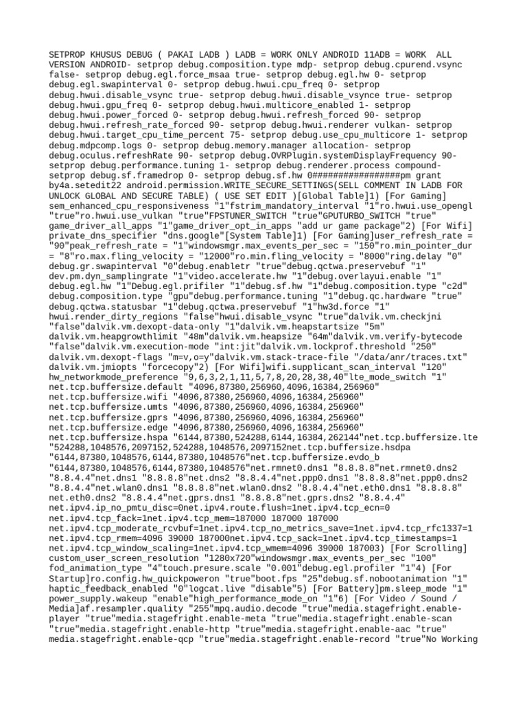 Setprop Part 1 | PDF | Information Age | Software Development