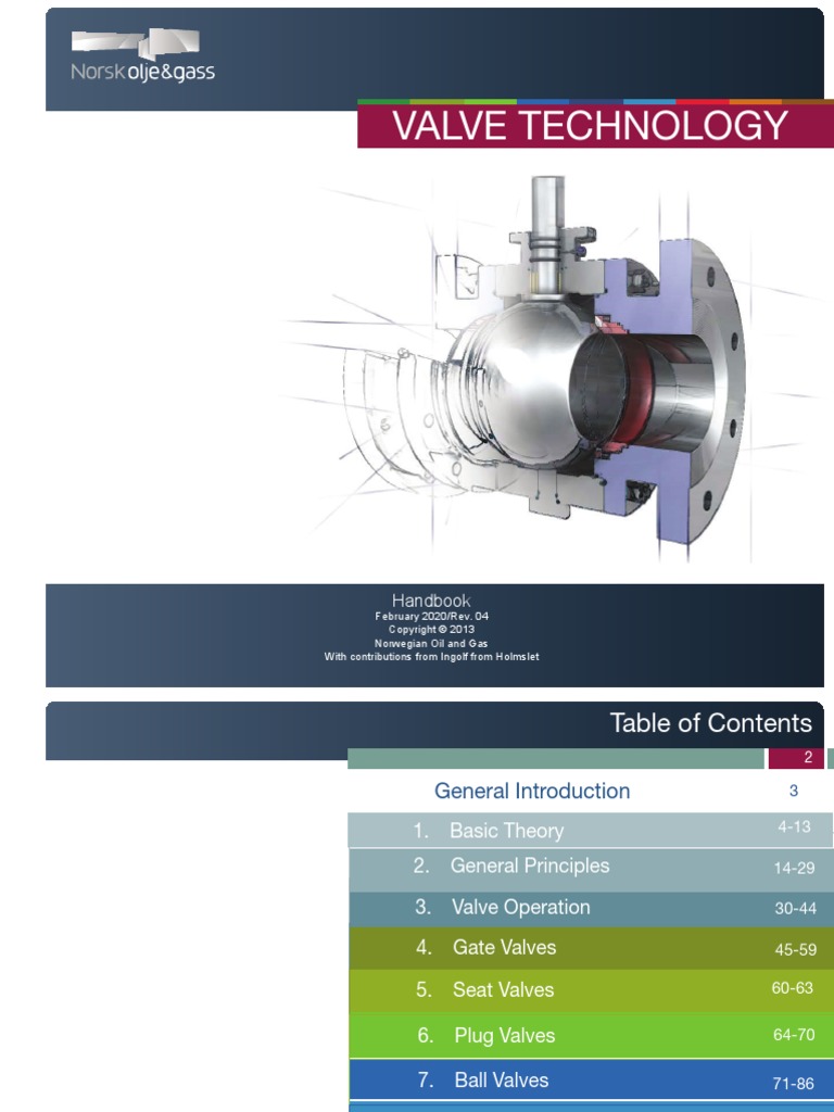 Handbook Valve Technology 03.04.2020 | PDF | Valve | Fluid Dynamics