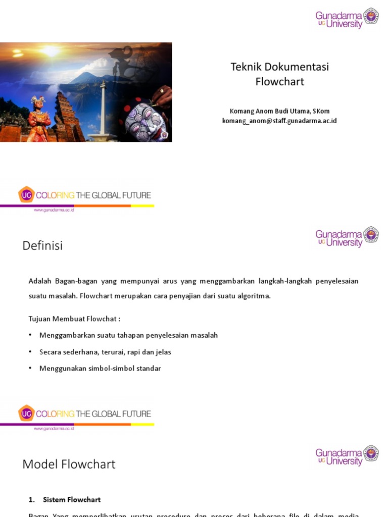 Teknik Dokumentasi FLOWCHART | PDF | Bisnis | Komputer