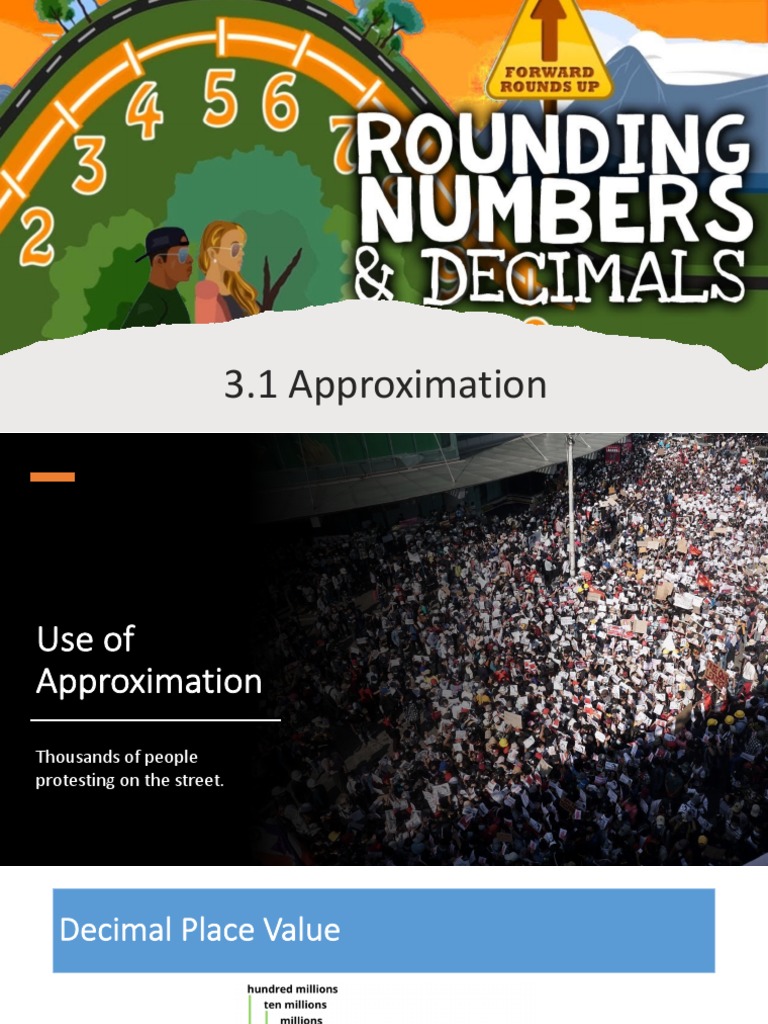 3.1 Approximation | PDF | Significant Figures | Rounding