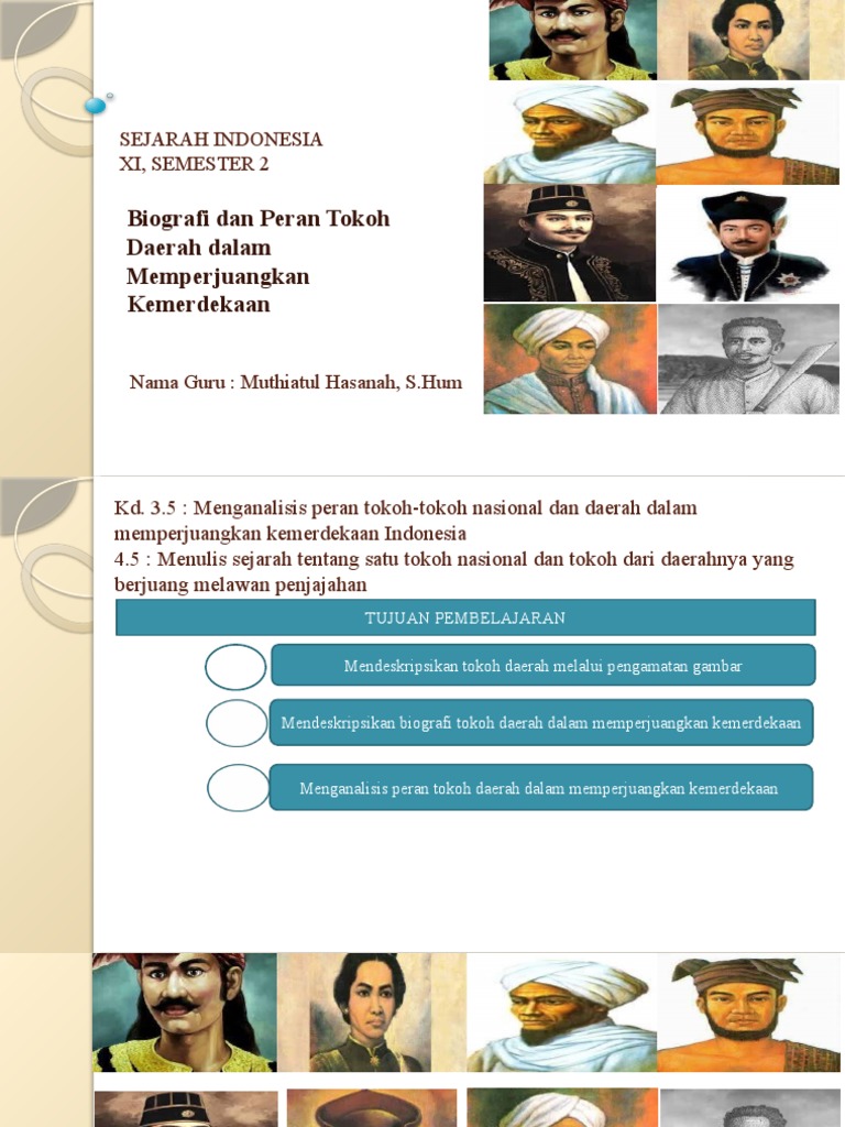 Tokoh-Tokoh Daerah | PDF | Sejarah
