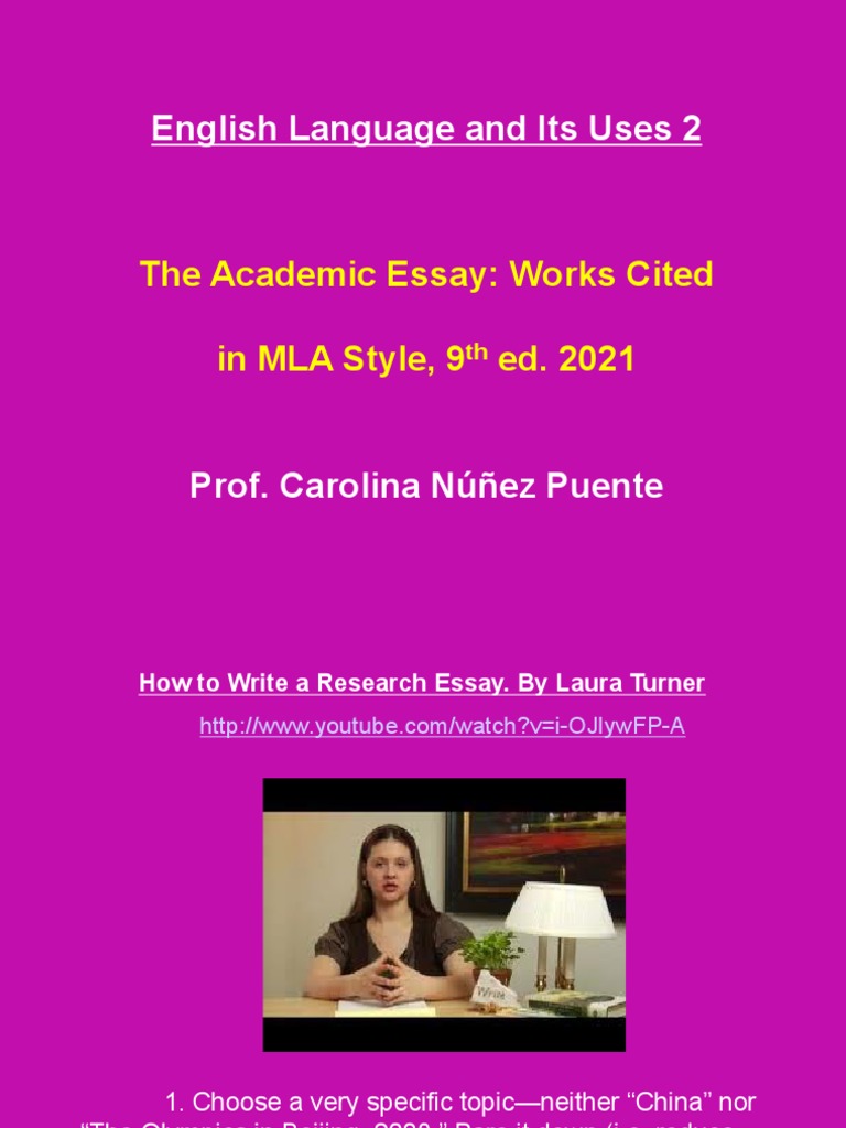 Works Cited (MLA Style) | PDF | Note (Typography) | Ellipsis