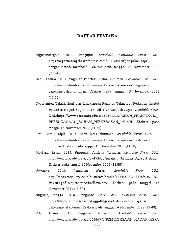 Daftar Pustaka 2 | PDF