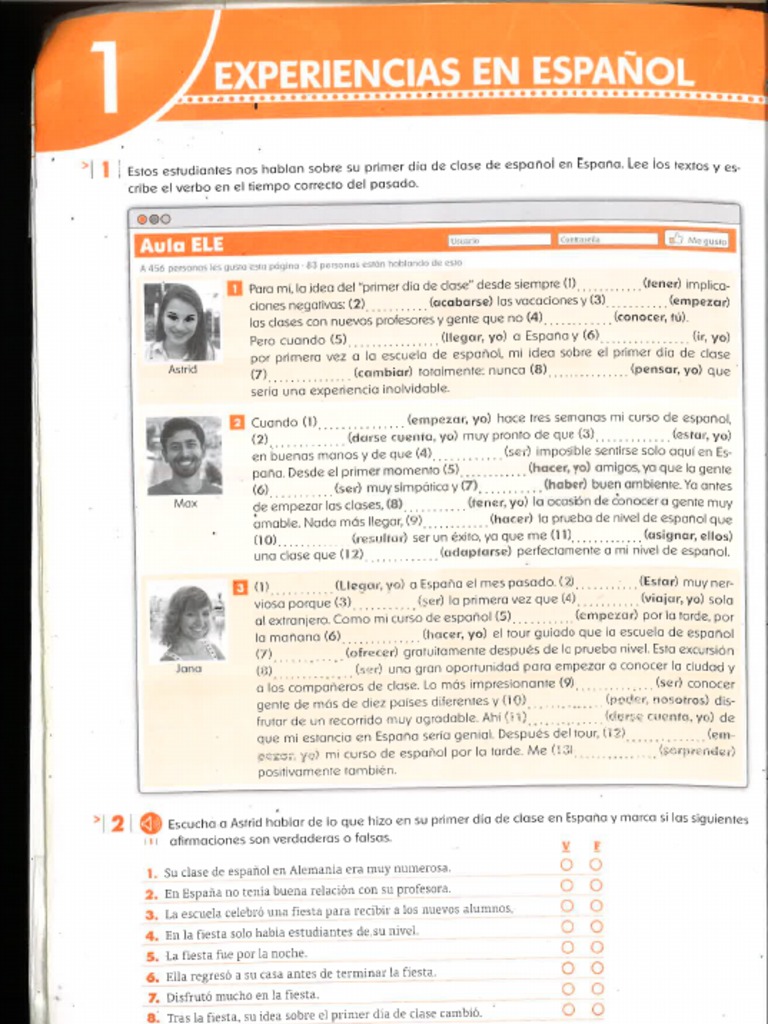 B1 - U1 (Ejercicios) | PDF