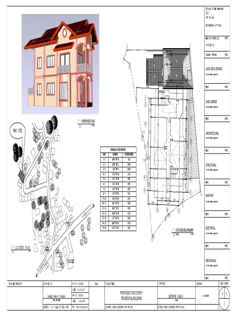 Proposed Residential Development: Site Plans, Floor Plans, and ...
