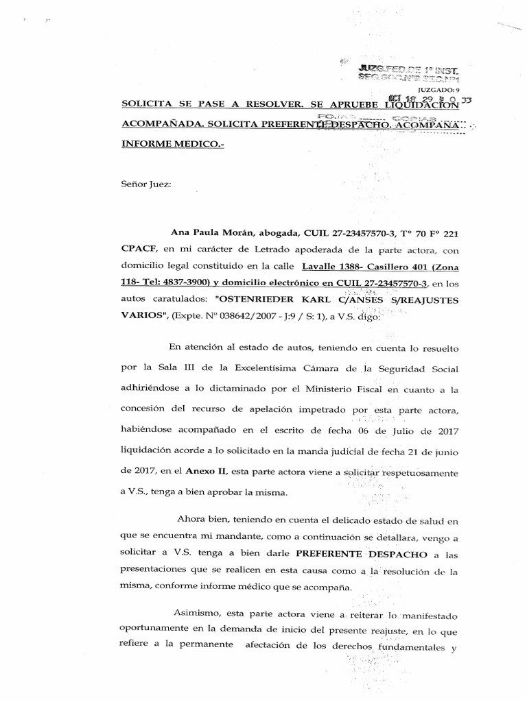 Ejemplo Escrito | PDF