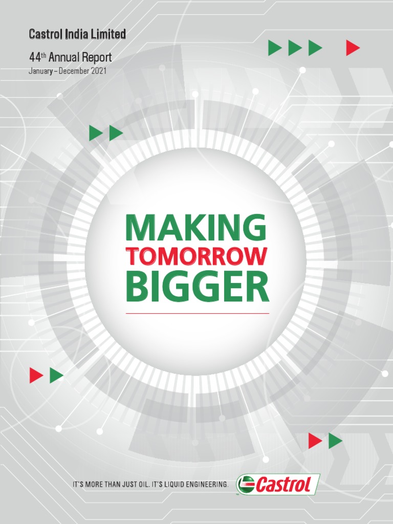 Cil Annual Report 2021 | PDF | Petroleum | Lubricant