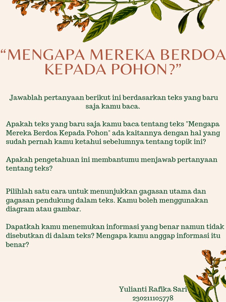 Aksi Nyata TOPIK 3 LITERASI LINTAS MATA PELAJARAN | PDF Aksi Nyata TOPIK 3 LITERASI LINTAS MATA PELAJARAN | PDF