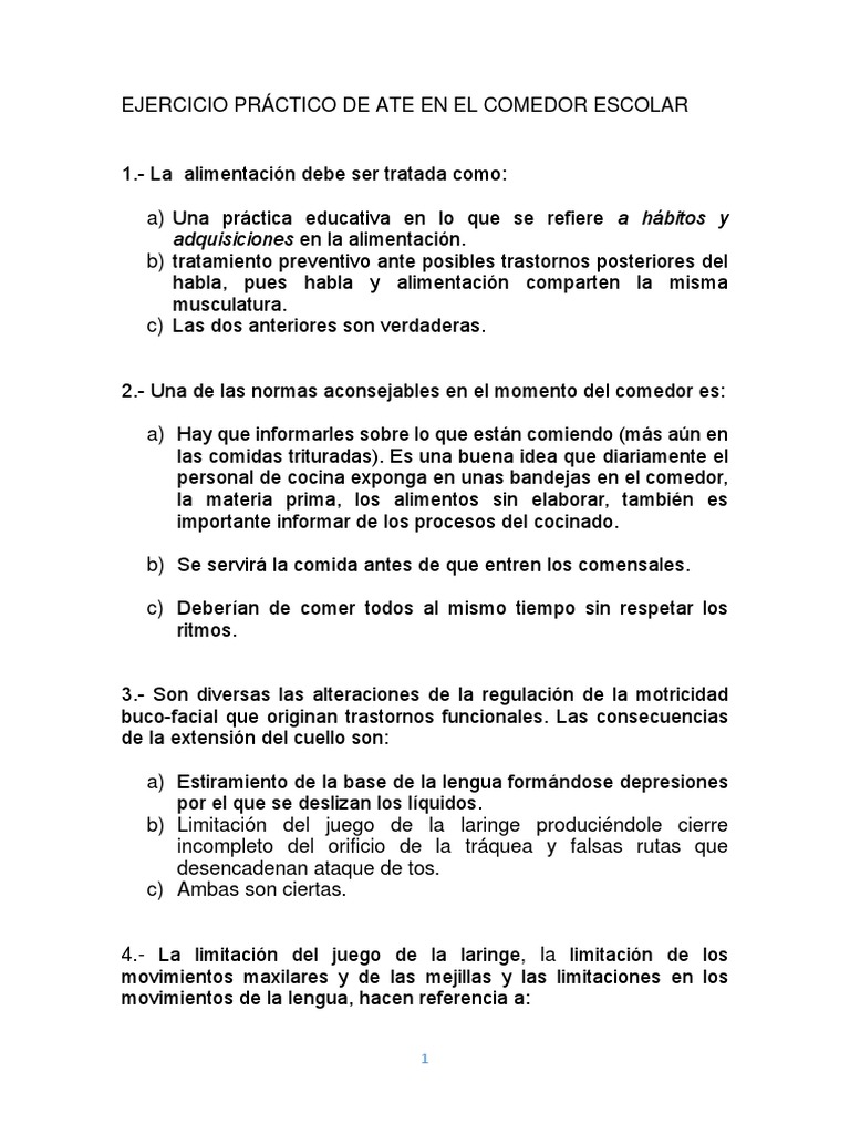 Ejercicio Practico de Ate | PDF | Músculo esquelético | Laringe