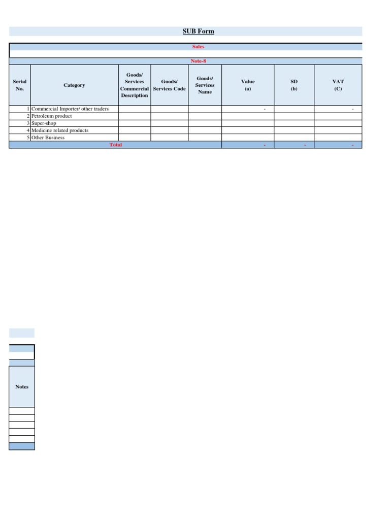 13 Mushak 9 1 Sub Form 8 | PDF