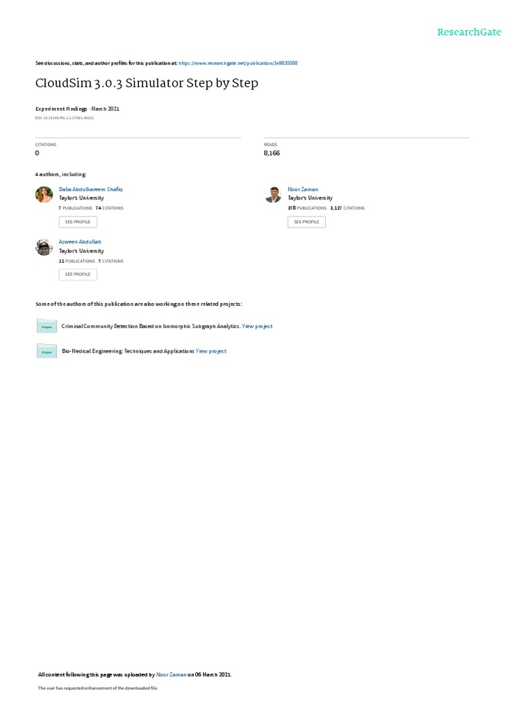Cloud Sim Manual | PDF | Cloud Computing | Virtual Machine