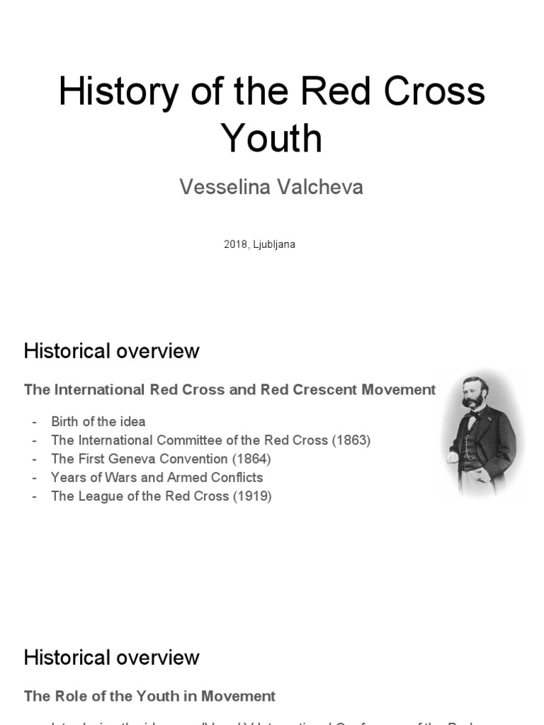 History of the Junior Red Cross | PDF | Social Science | History