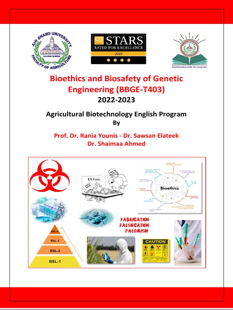Ebook 2022 2023 Bioethics and Biosafety of Genetic Engineering | PDF ...