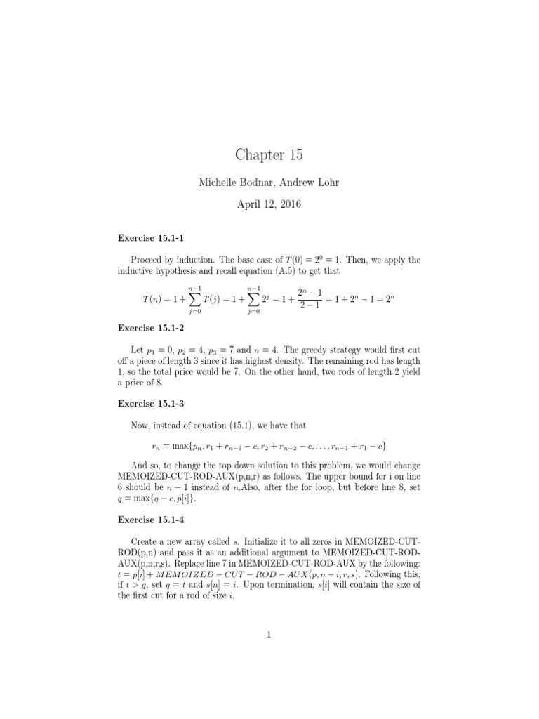 CH 15 | PDF | Time Complexity | Applied Mathematics
