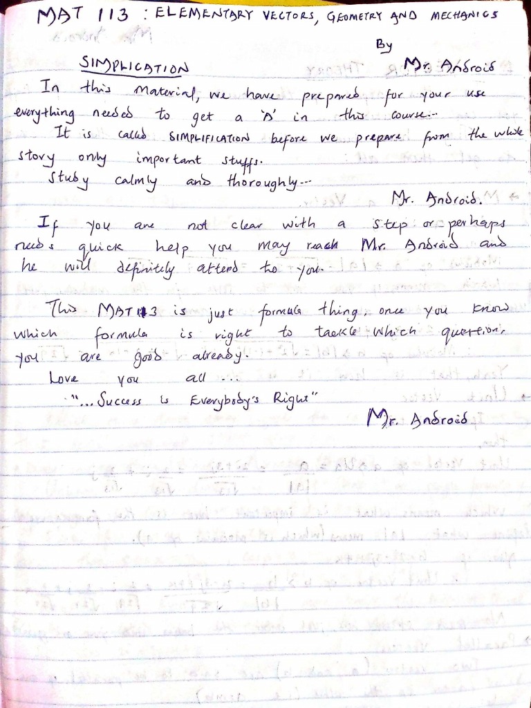 (MAT 113) SIMPLIFICATION (MR Android) | PDF