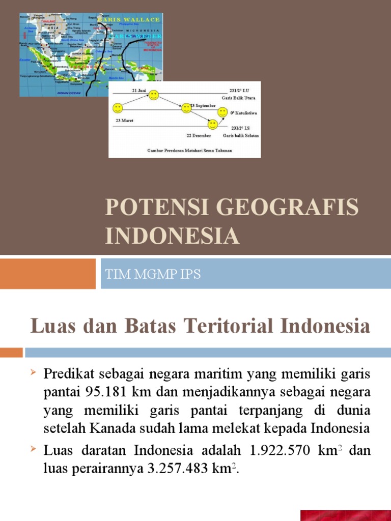 Peta Letak Dan Luas Indonesia (IPSBAB1 - P2 | PDF