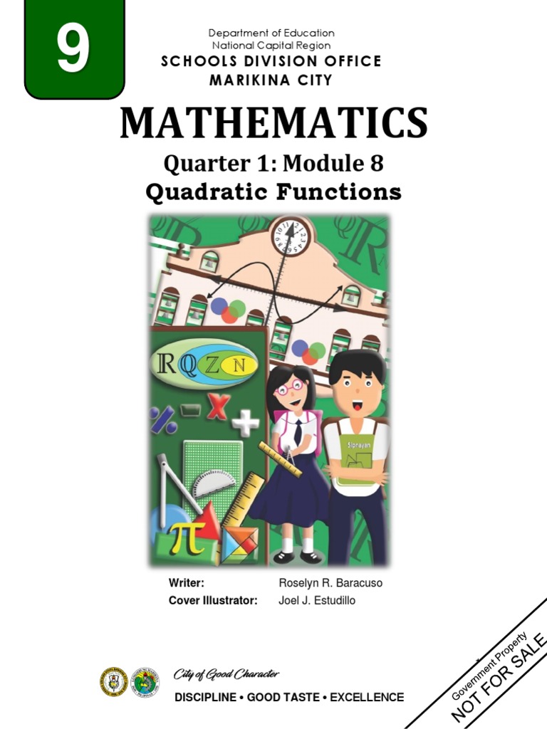Math Gr9 Qtr1 Module 8 Final 22 Pages | PDF | Teaching Methods & Materials