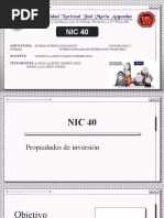 Cuestionario NIC 40 "Propiedades de Inversión" | PDF | normas ...