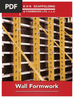 Manar Steel Waler System | PDF | Beam (Structure) | Concrete