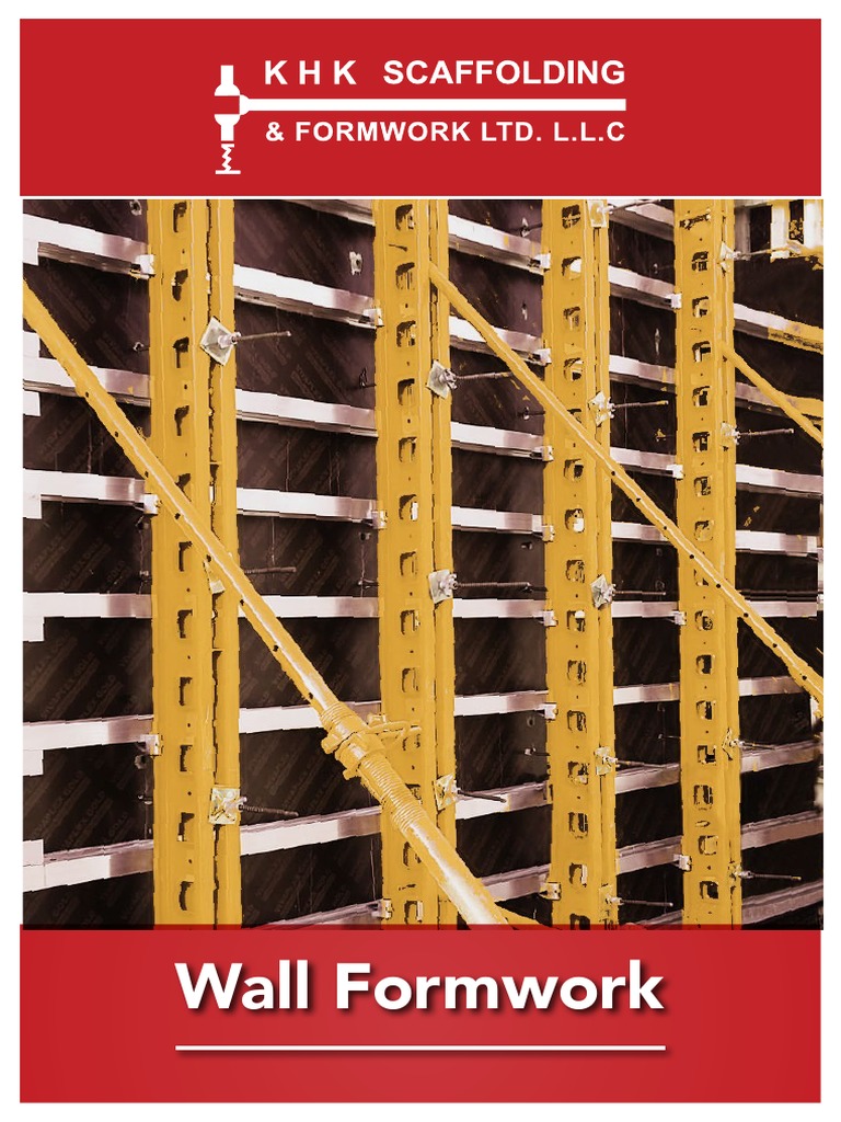 K Wall Formwork | PDF | Scaffolding | Screw