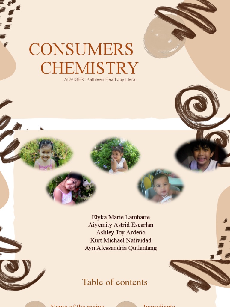 Consumers Chemistry | PDF | Hamburgers | Vegetables